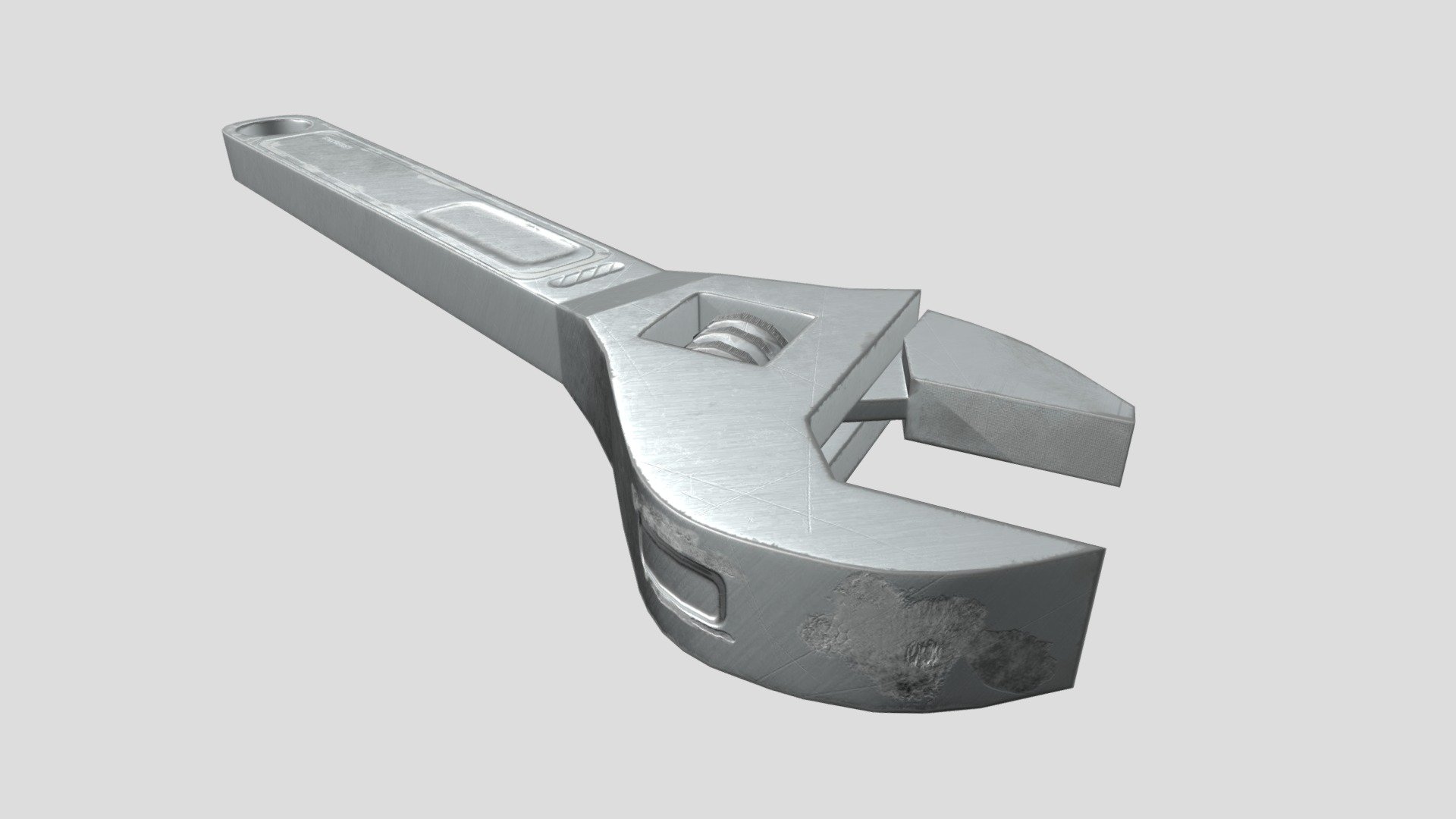 Wrench - 3D model by WINZO777 [4449ddb] - Sketchfab