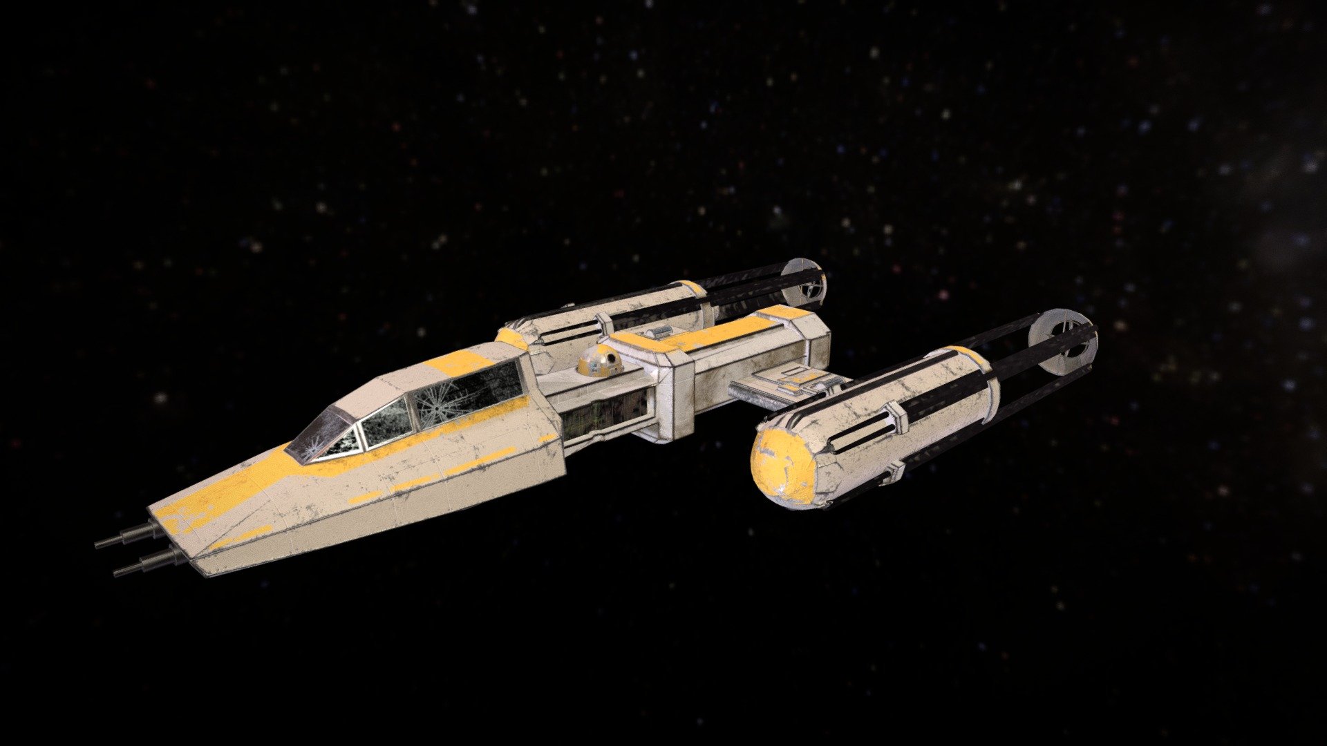Y-Wing - Download Free 3D model by Bluenoseddonkey [444a367] - Sketchfab
