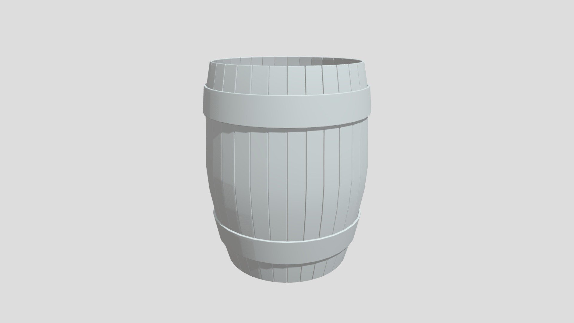 Barrell - Download Free 3D model by MatthewRiegert [444c1d0] - Sketchfab