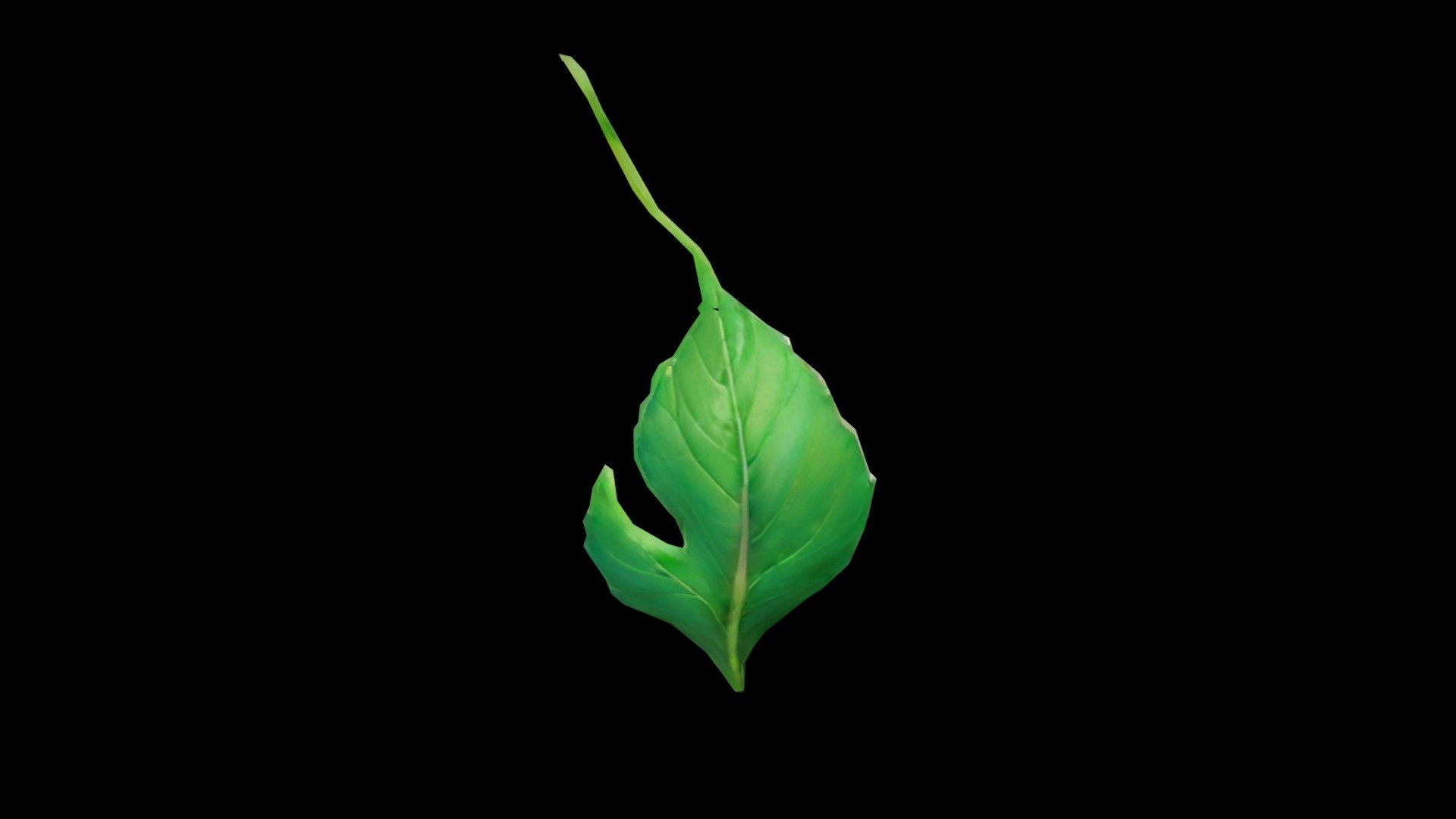 "A Botanical Symphony The Beauty of Green Leaves - Download Free 3D ...