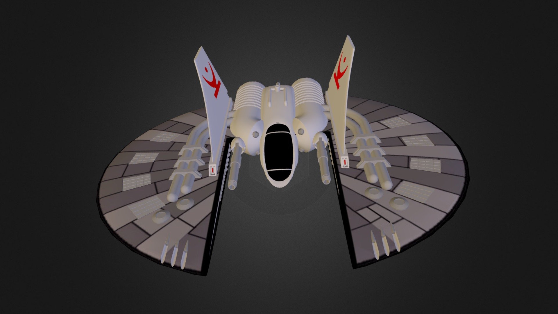 Dralthi MK2.zip - 3D model by Damon Czanik (@dczanik) [444f356] - Sketchfab
