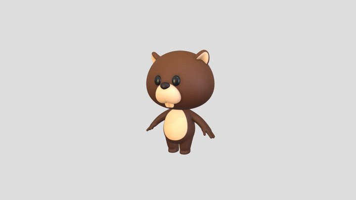 Beaver 3D models - Sketchfab