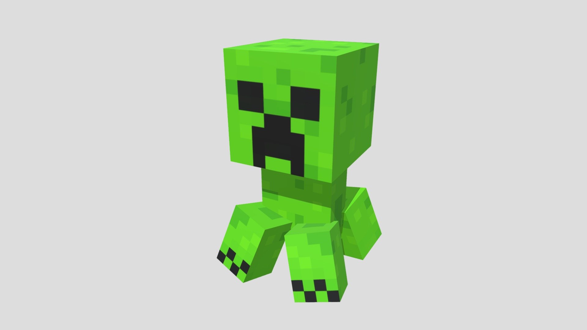 Small Creeper - Download Free 3D model by BlueW [4450d34] - Sketchfab