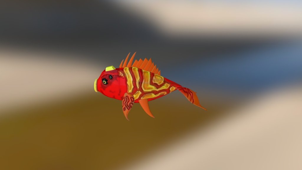 LavaFish - 3D model by Rachael (@rewaguespack) [445239a] - Sketchfab