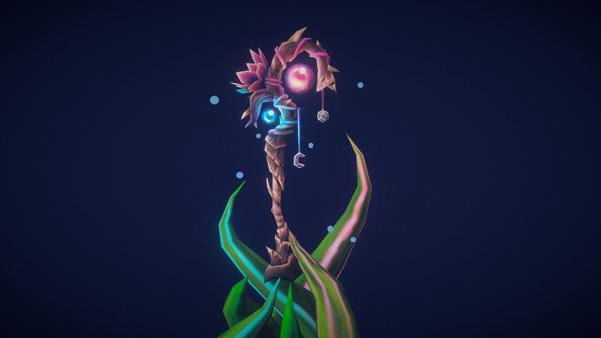 Staff of duality - 3D model by Mathias Tossens (@mathiastossens ...