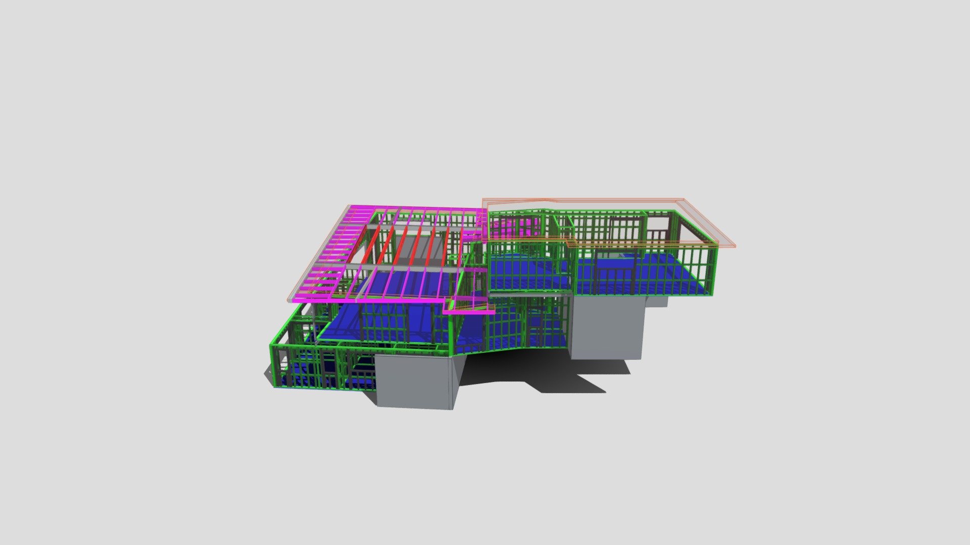 P228758-progress model - Download Free 3D model by Prenail Frames ...