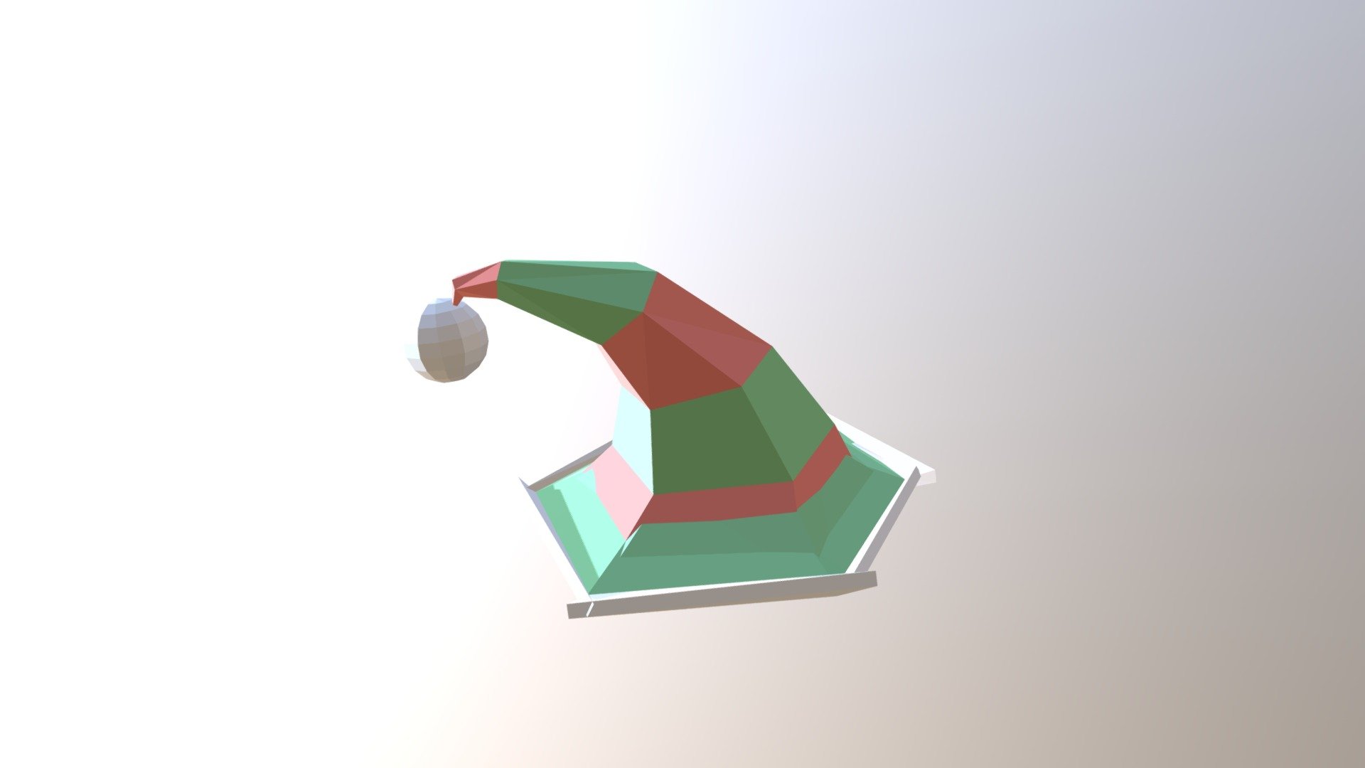 Low Poly Elf Hat - 3D model by CupOJoseph [445a2cd] - Sketchfab