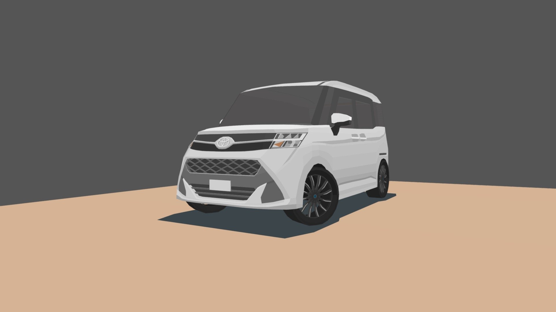Toyota Tank (low poly) - 3D model by IvOfficial [445af8e] - Sketchfab