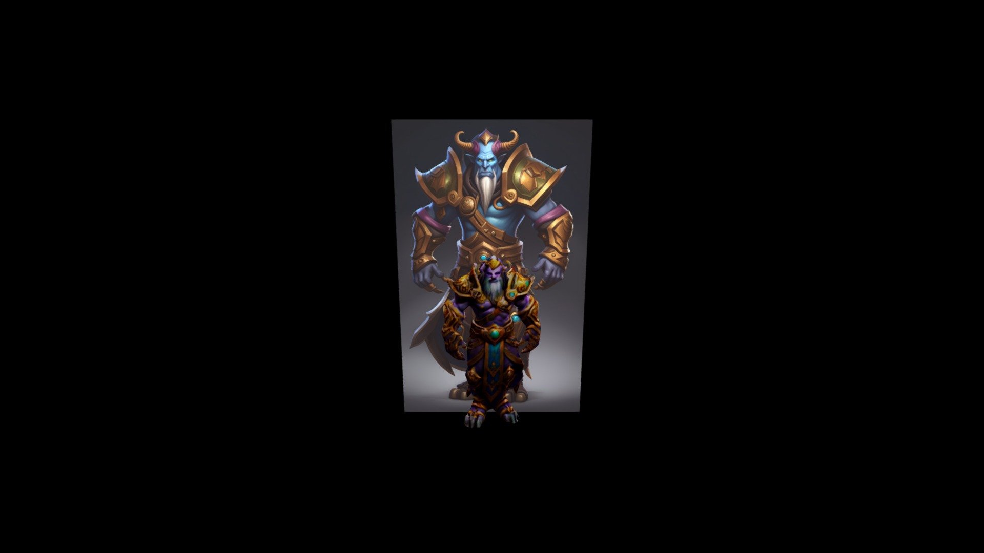 a character from the world of warcraft - Download Free 3D model by ...