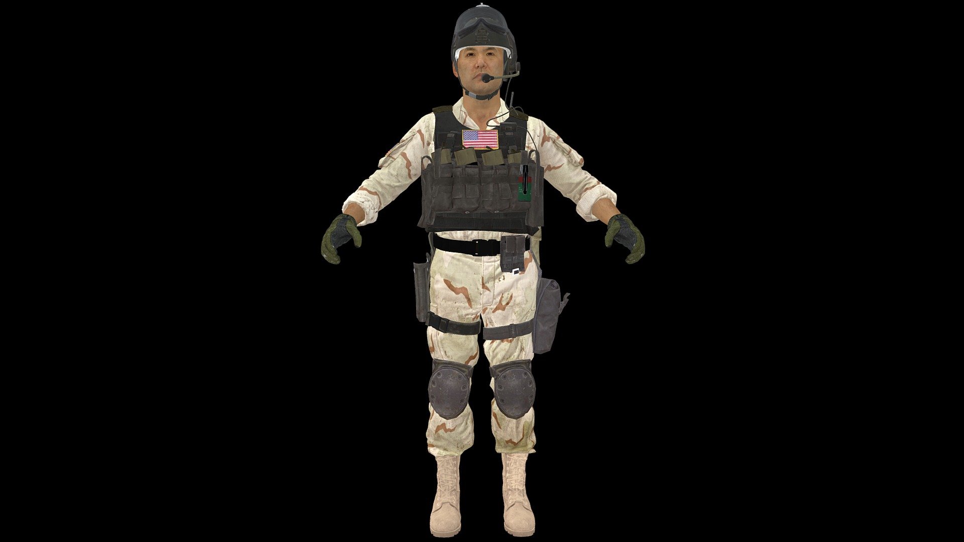 Black Ops Cold War (WZ1) - Hunter: Desert Surge - 3D model by 3XtrEmE [445b6b3] - Sketchfab