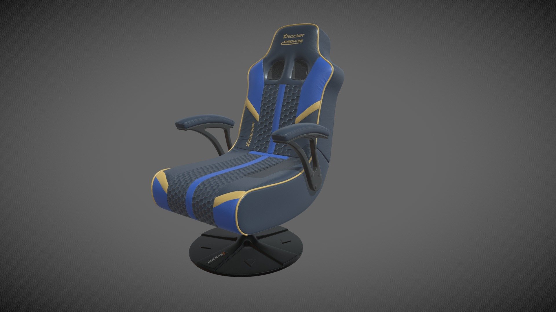 Gaming Chair - 3D model by PiyushKumar (@PiyushRajput) [445c1a9 ...