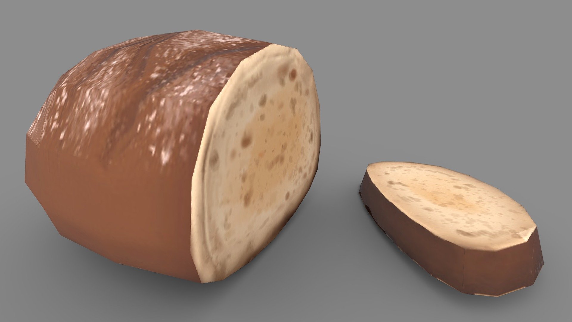Bread - Download Free 3D model by Simal Mai (@simalmaii) [445ccc5 ...