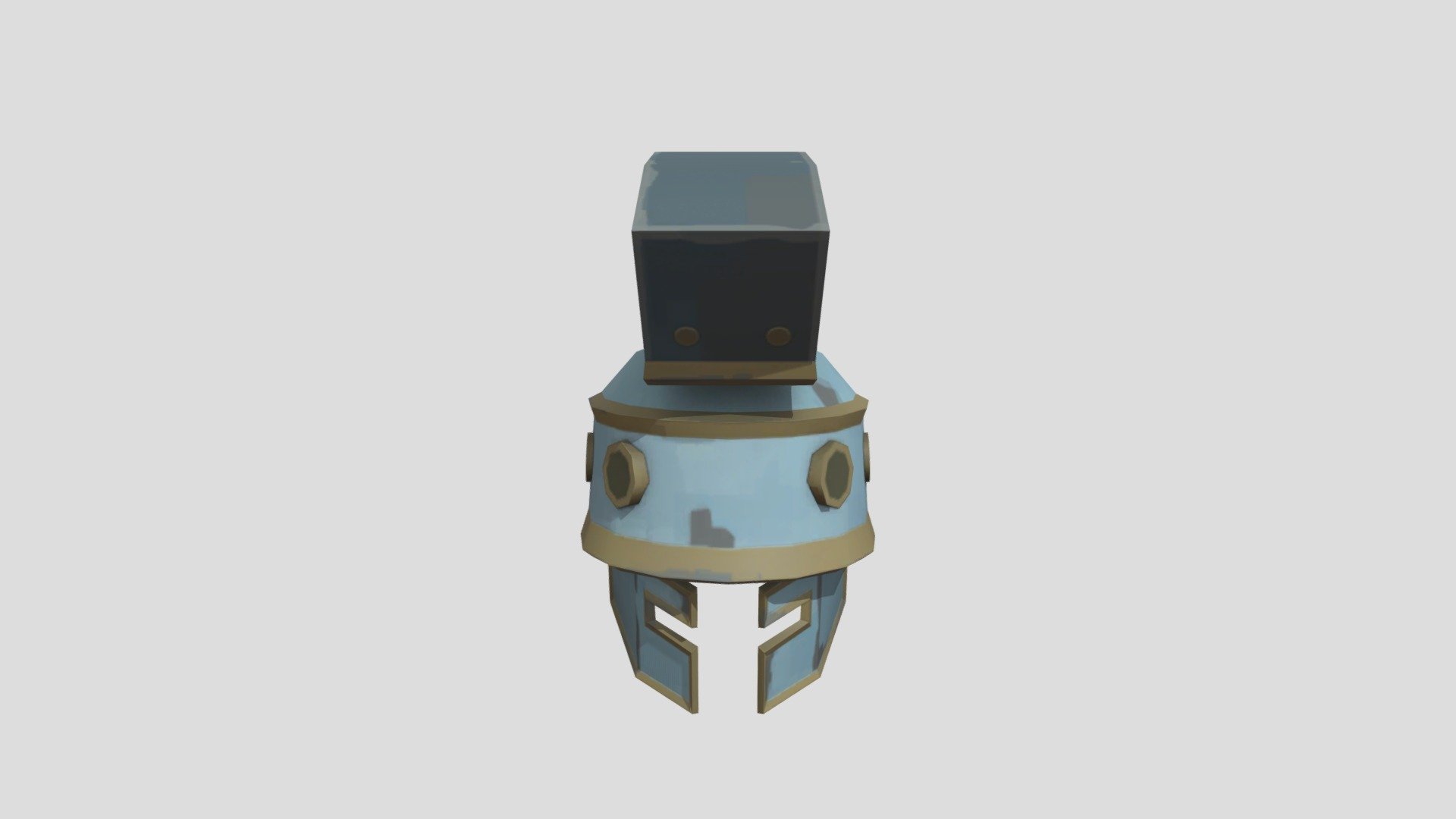 TF2 soldier bot helmet - Download Free 3D model by inonshalev42 ...