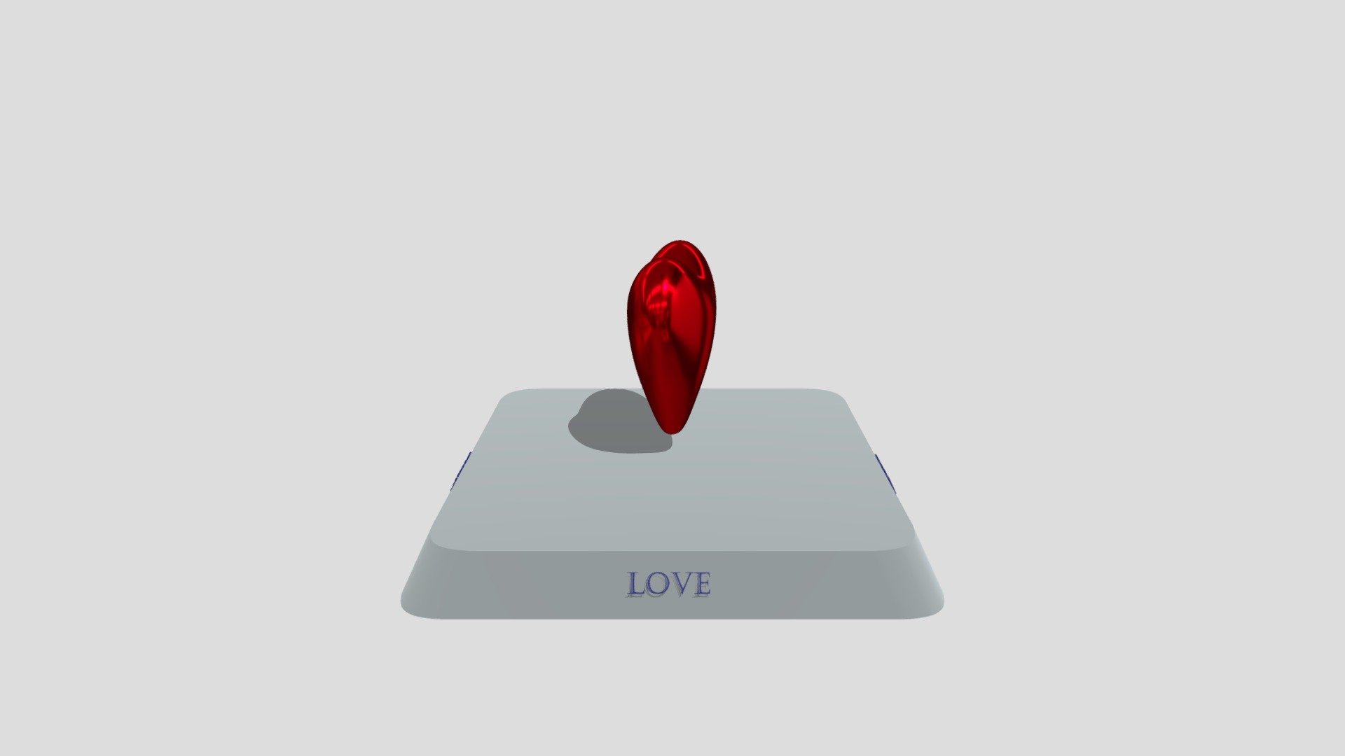 Heart Stand - 3D model by Anriko_Lab [445d629] - Sketchfab