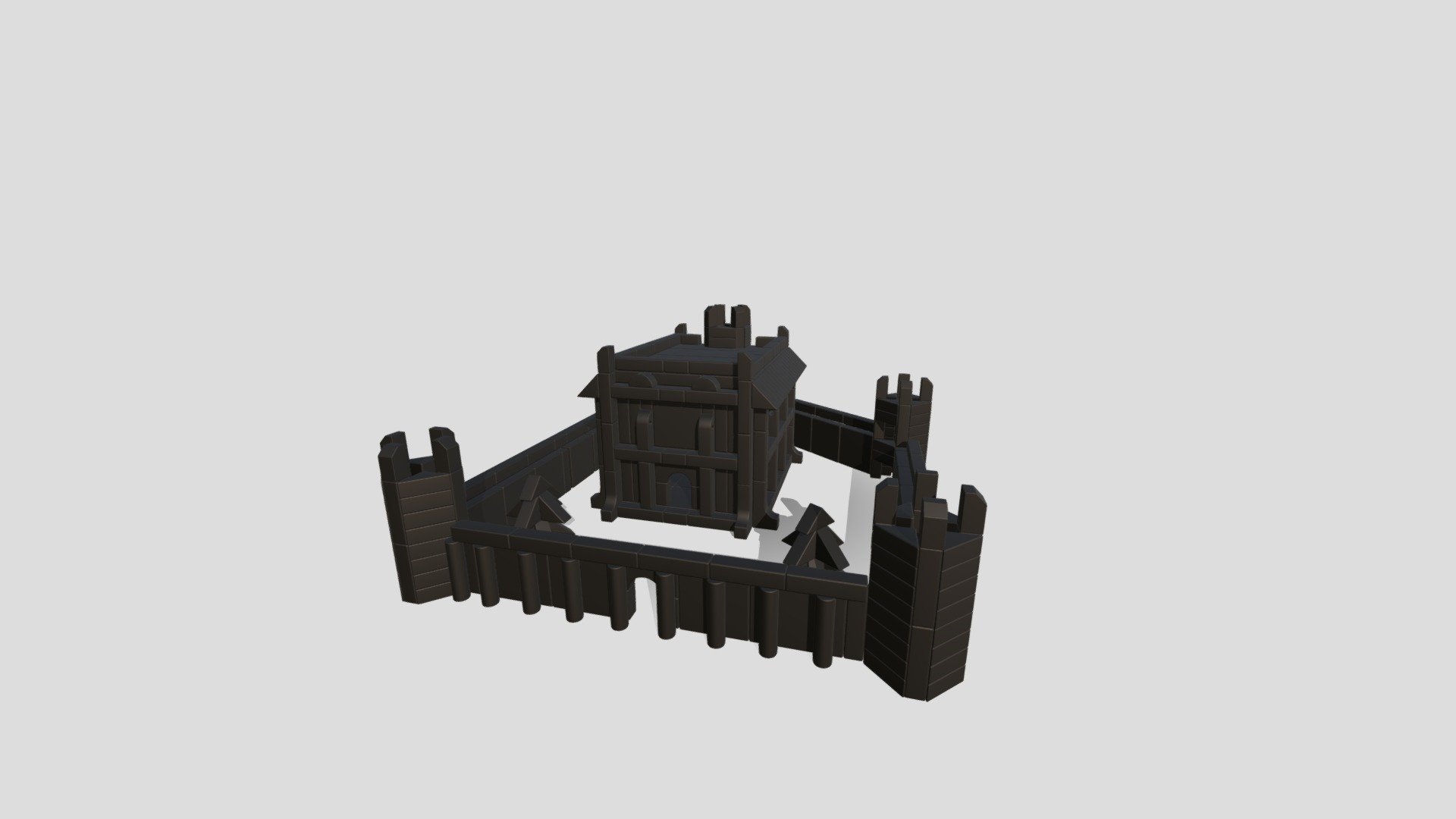 Castle - Download Free 3D model by balljar [445e022] - Sketchfab