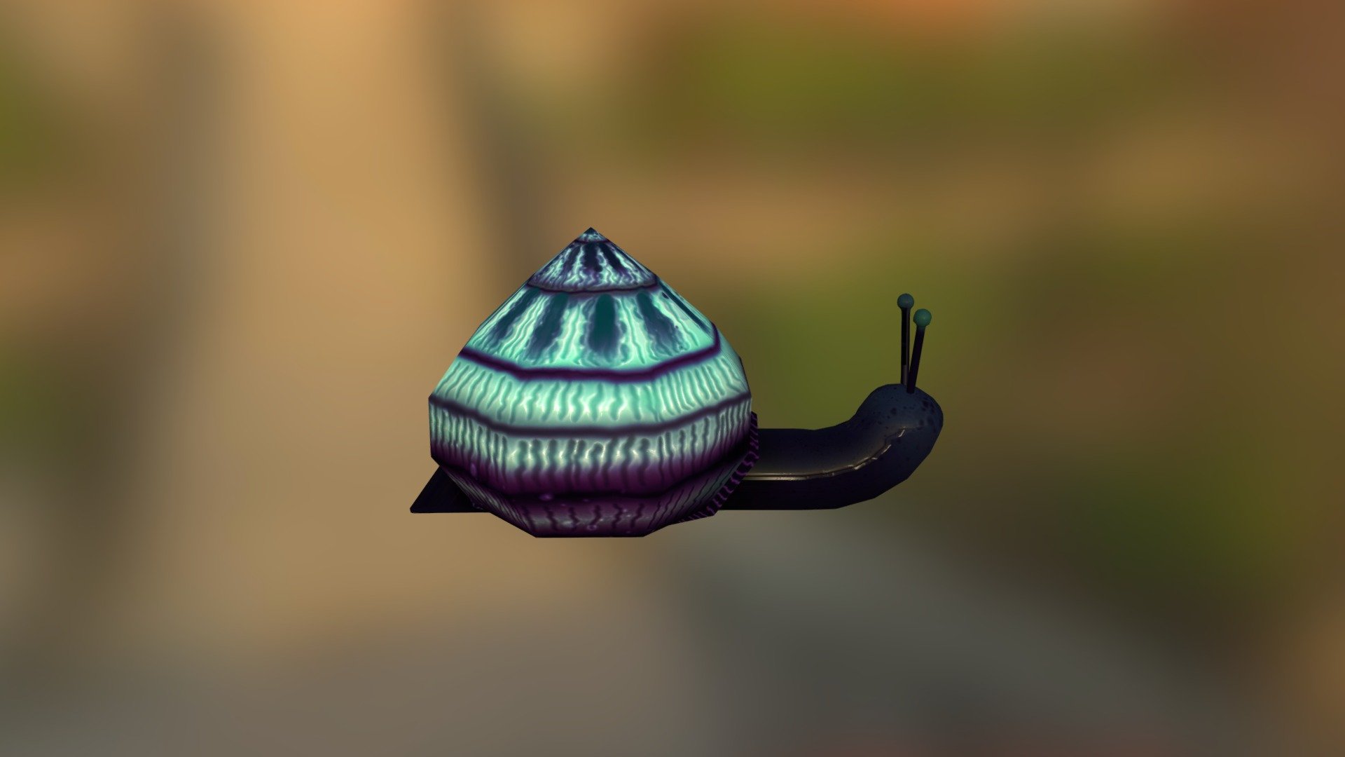Snail - 3D model by eva.vermeulen [445f3df] - Sketchfab