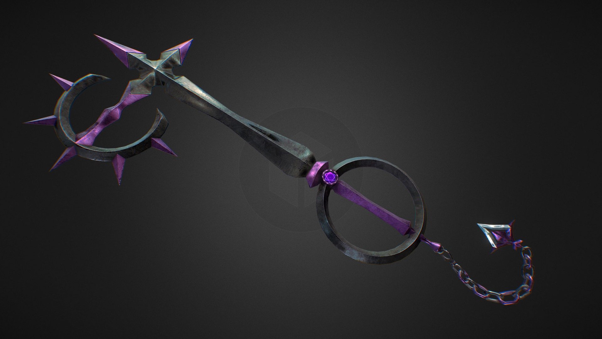 Keyblade Prop Commission - 3D model by Robin Baxter (@robinbaxter ...