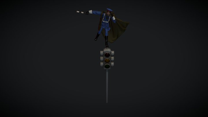 Policeman 3D models - Sketchfab