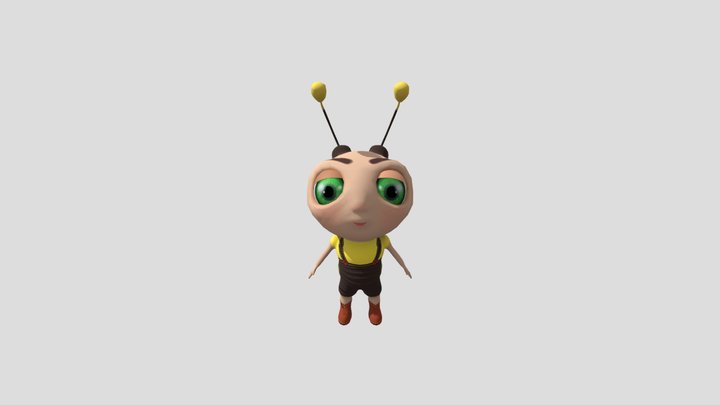 Stylized_bee 3D models - Sketchfab