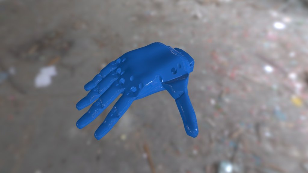 Ada Hand V1.1 - Left - Download Free 3D model by Open Bionics ...
