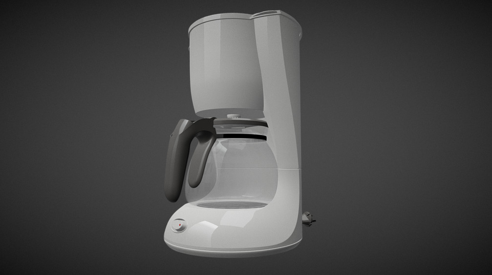 Filter Coffee Maker - 3D model by Studioclip [4463513] - Sketchfab
