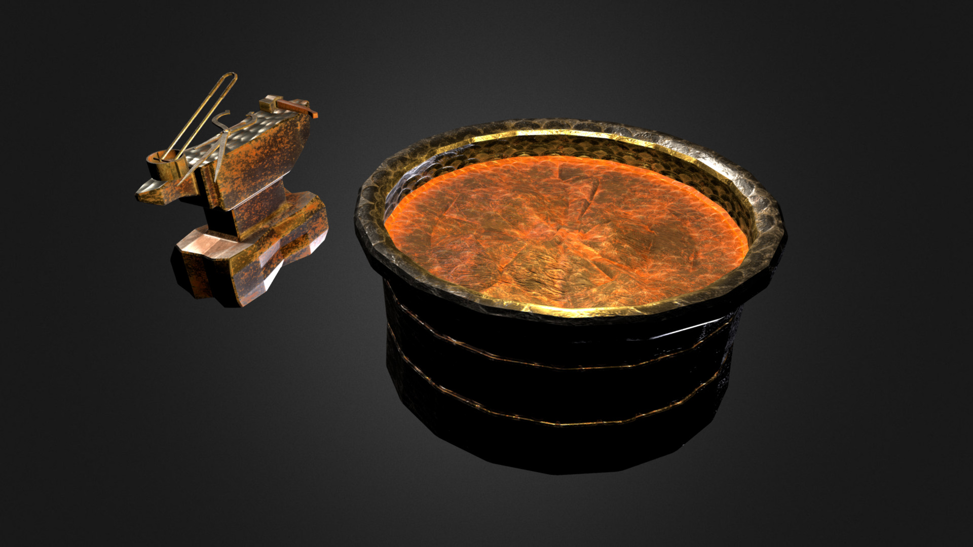 Smithing Set - Download Free 3D model by Matt LeMoine (@Matt_LeMoine ...
