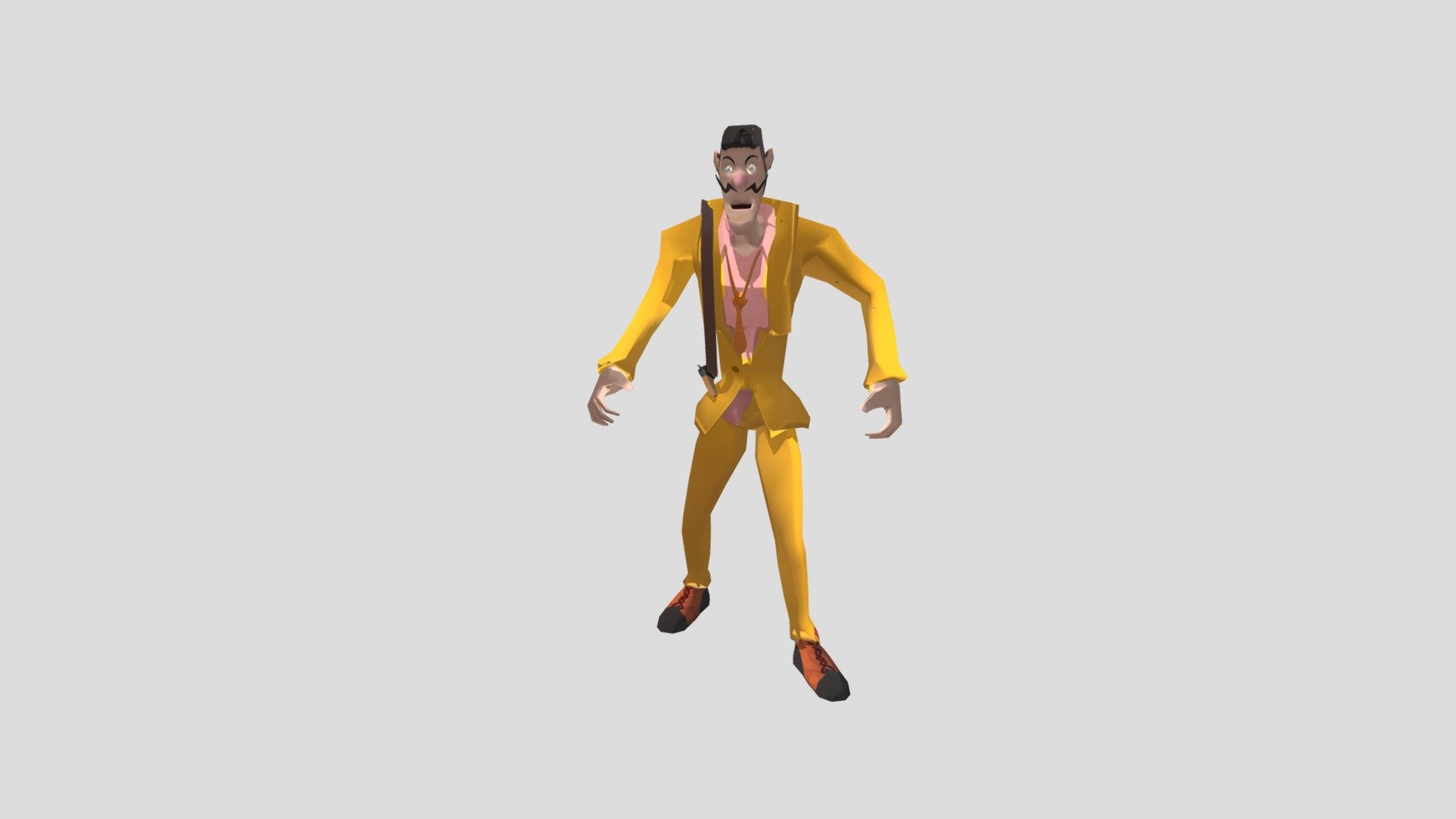 CT6035 Yellow Gangster - 3D model by JordLee12 [446692c] - Sketchfab