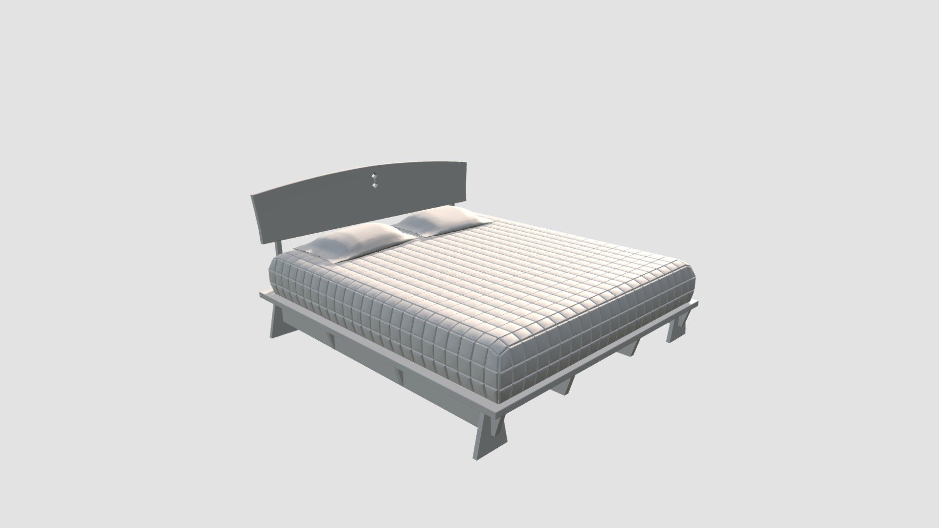 bed - Buy Royalty Free 3D model by Evermotion [44672d0] - Sketchfab Store