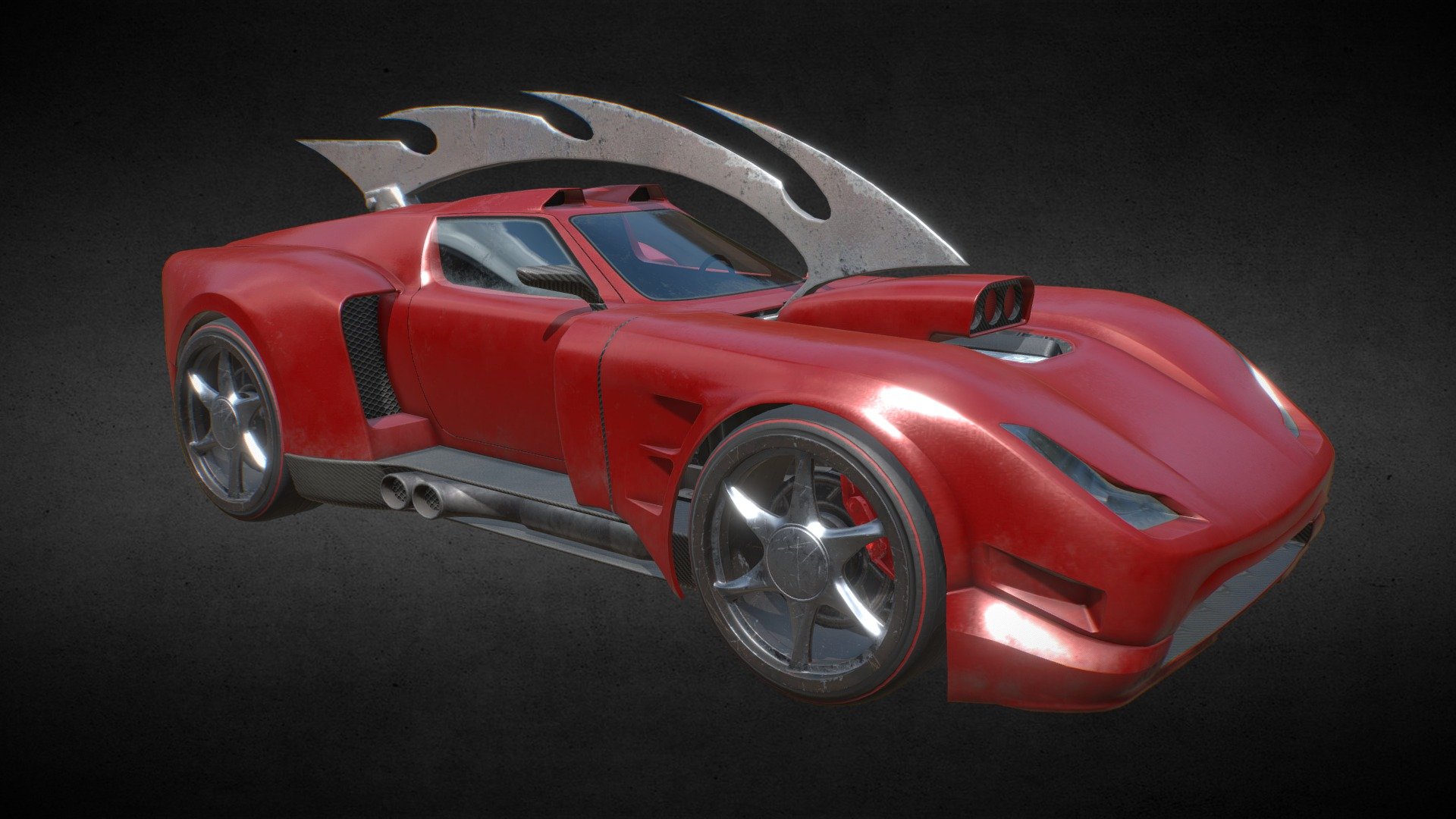 Eagle IV - (Unused Early Version) - 3D model by Alex Tsekot (@AlexTSK ...