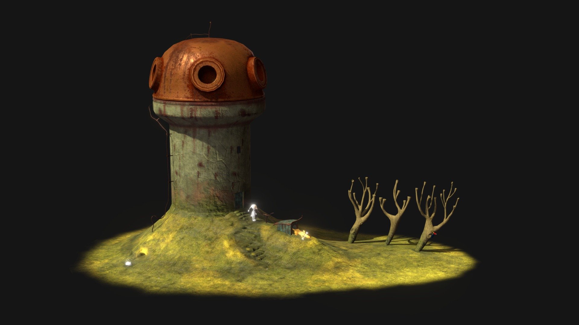 Samorost 3 Fan Art - 3D model by Robin (@robinvanlierop) [446b183 ...
