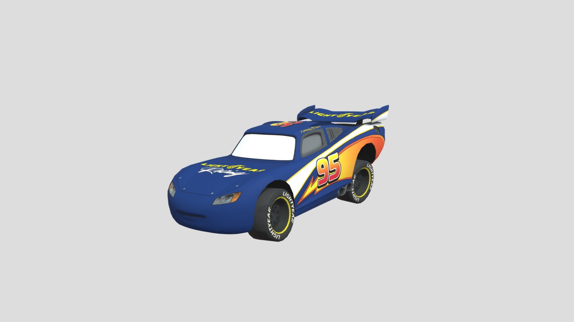 Cars 2 VG Mod: Lightyear Lightning - Download Free 3D model by Kyle ...
