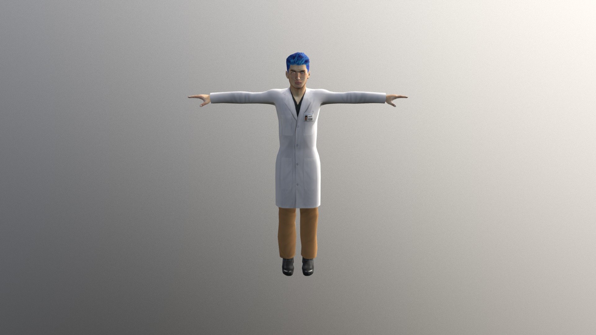 Scientist Male - 3D model by BrandonPigeon (@brandonpigeon123) [446d072 ...
