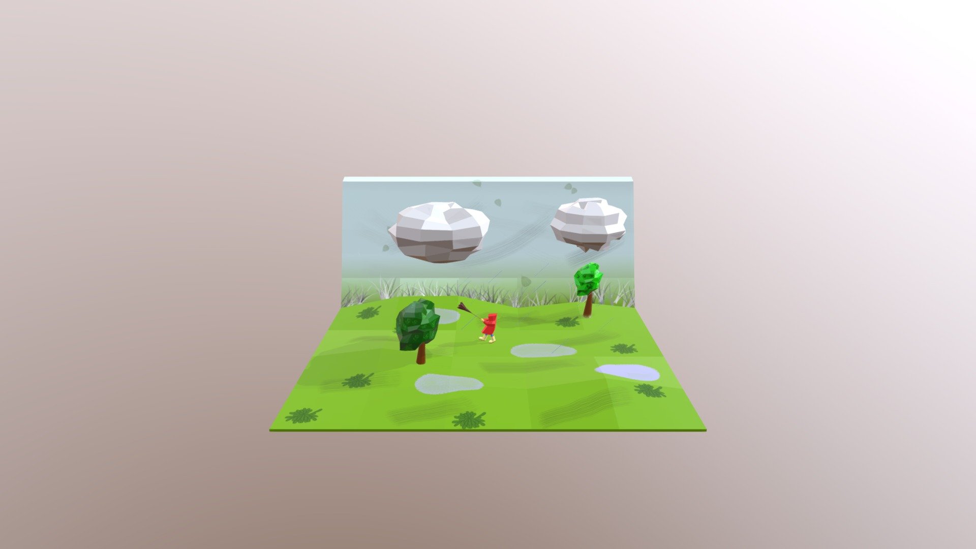 Rain - 3D model by Tata12 [446d6f7] - Sketchfab
