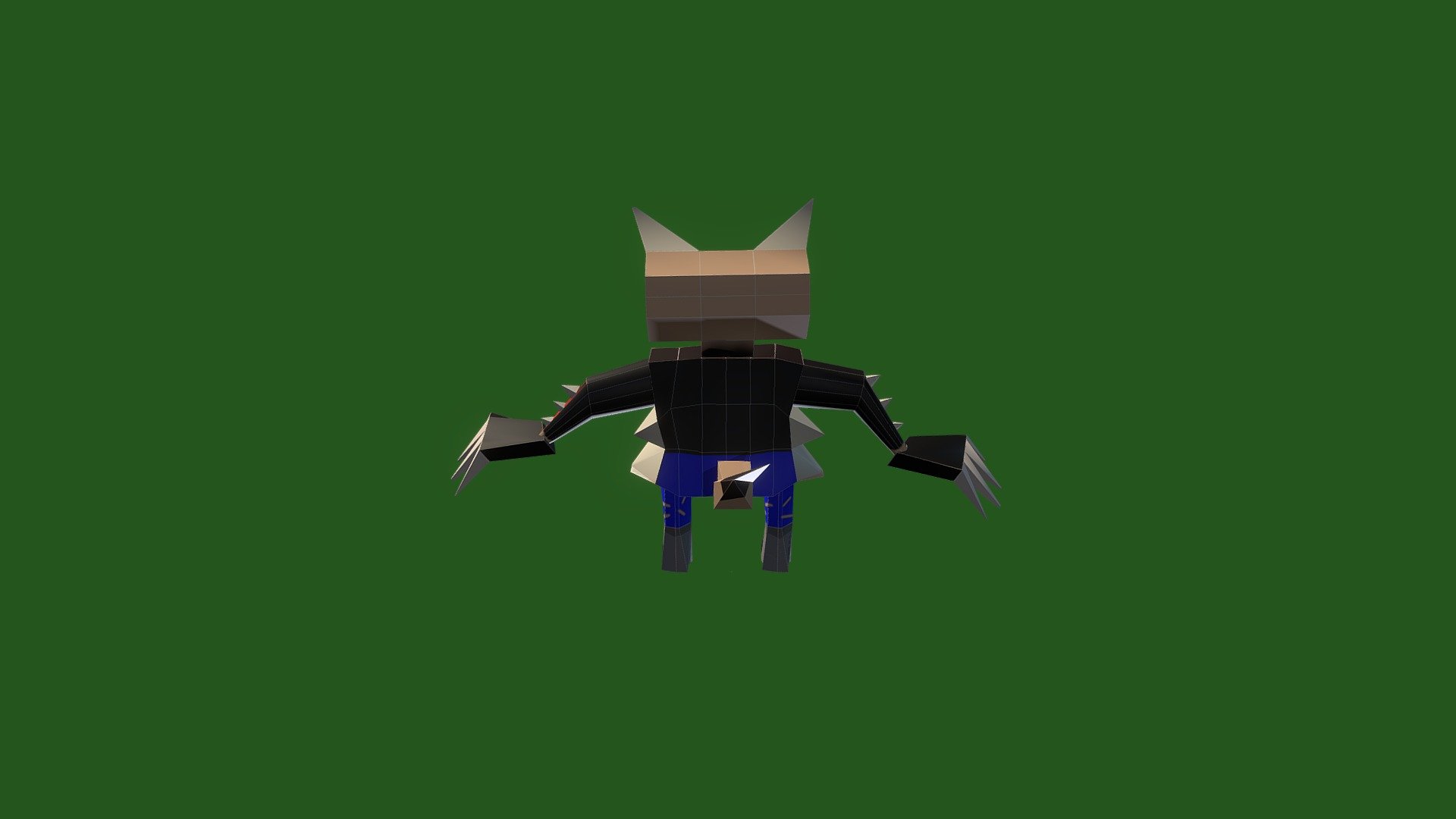 Low Poly Monster - 3D model by Drxmatic [4470bb4] - Sketchfab