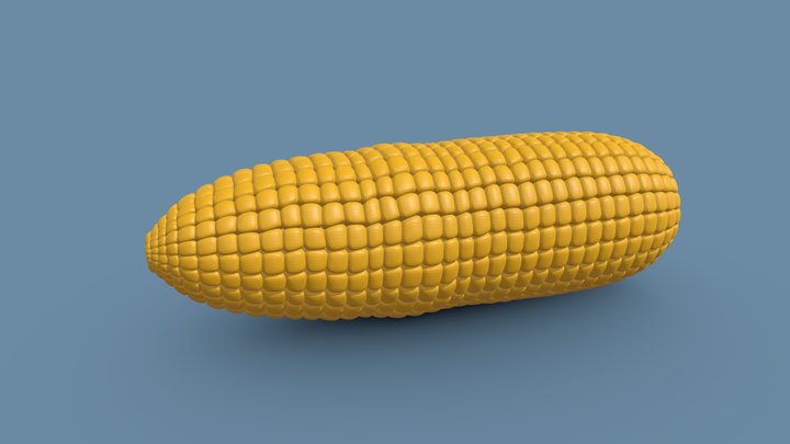 Corn-on-the-cob 3D models - Sketchfab