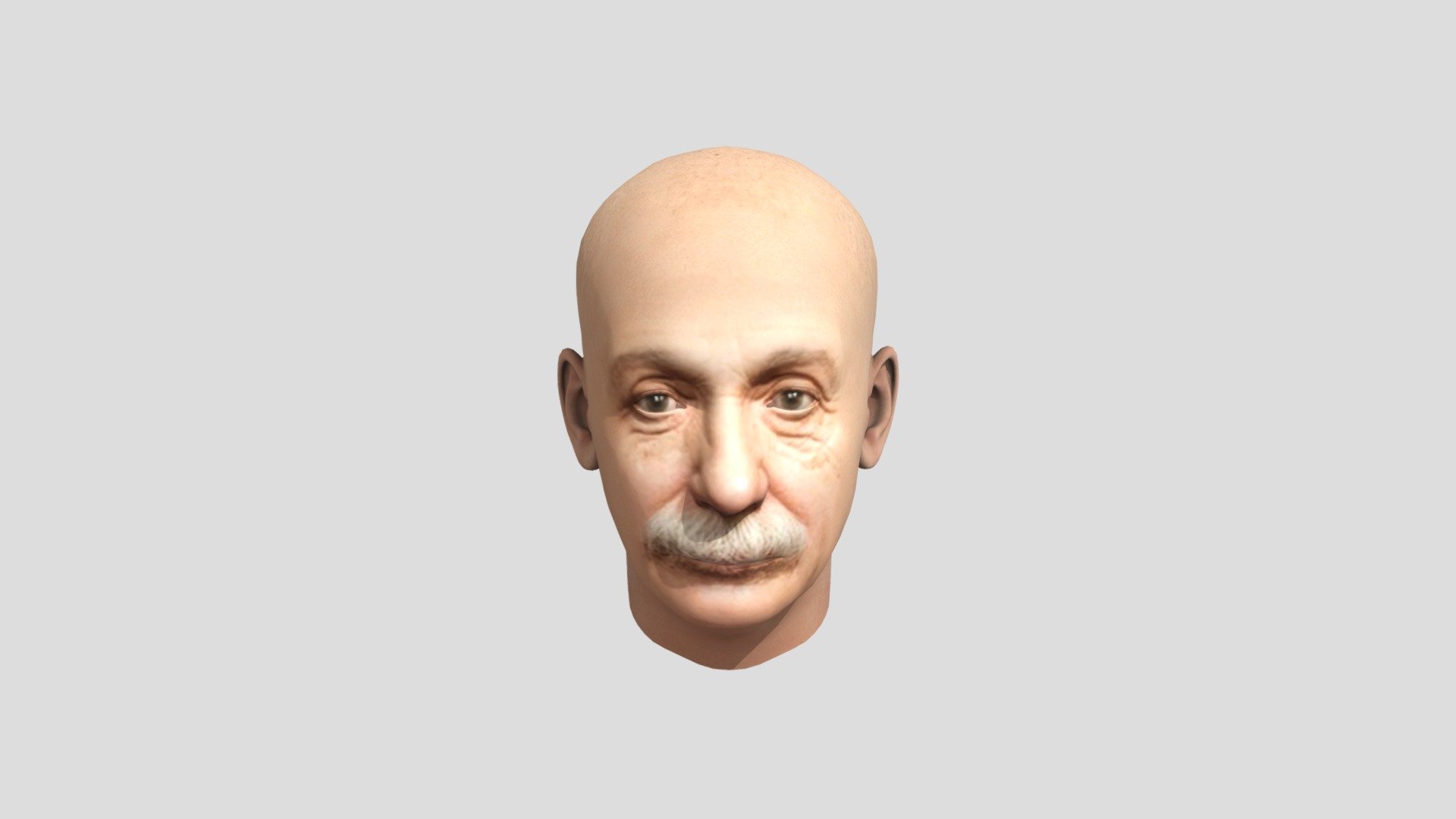 Albert E Two Face with Blendshapes - Download Free 3D model by skullvez ...