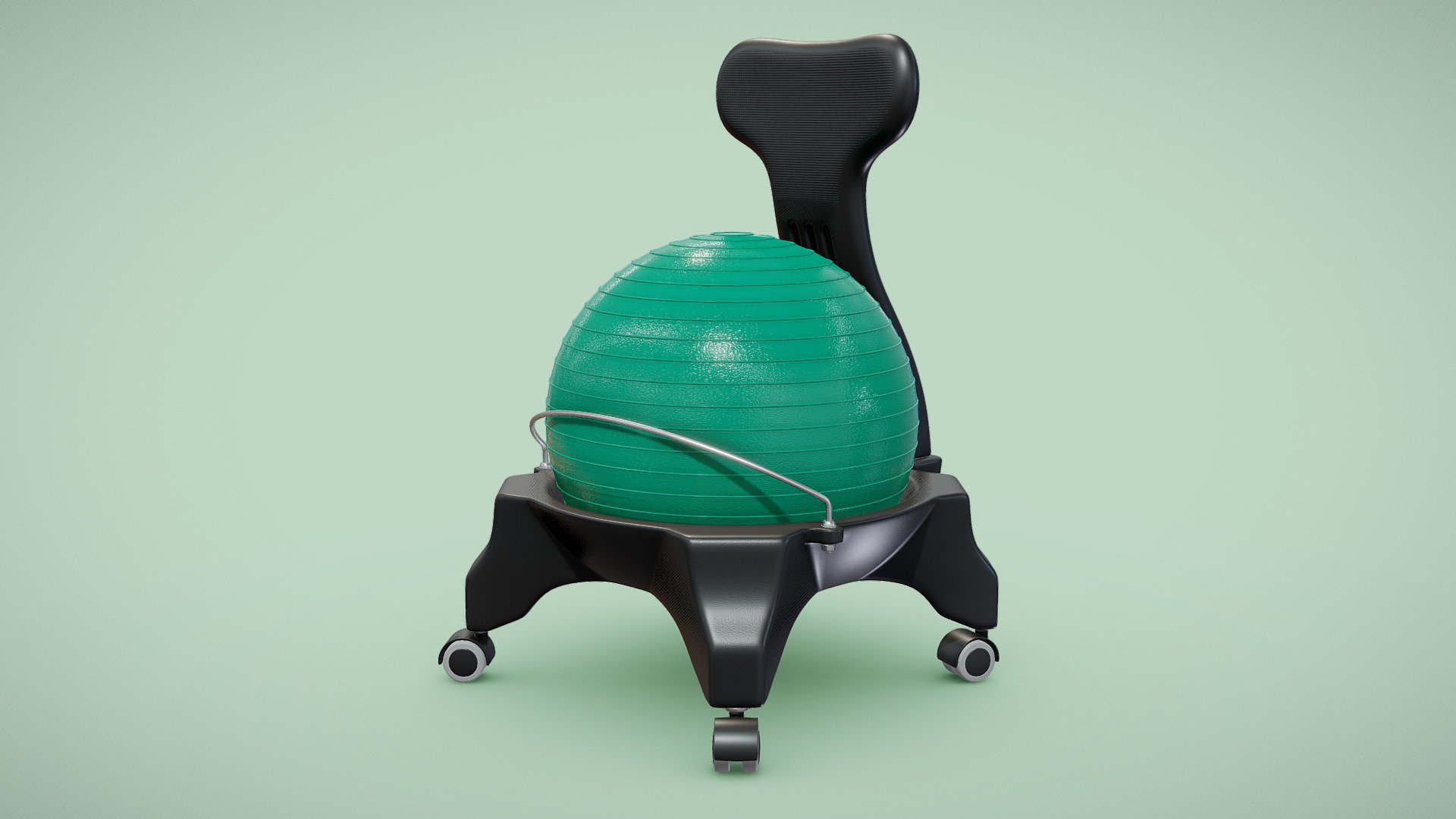 Gym Ball Chair - Buy Royalty Free 3D model by romullus [4472485 ...