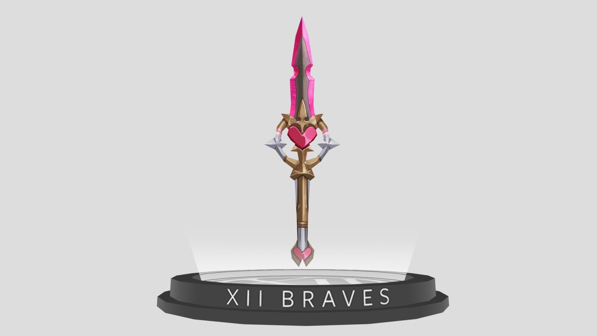 Valentine Dagger - Download Free 3D model by zenkuri [4473473] - Sketchfab