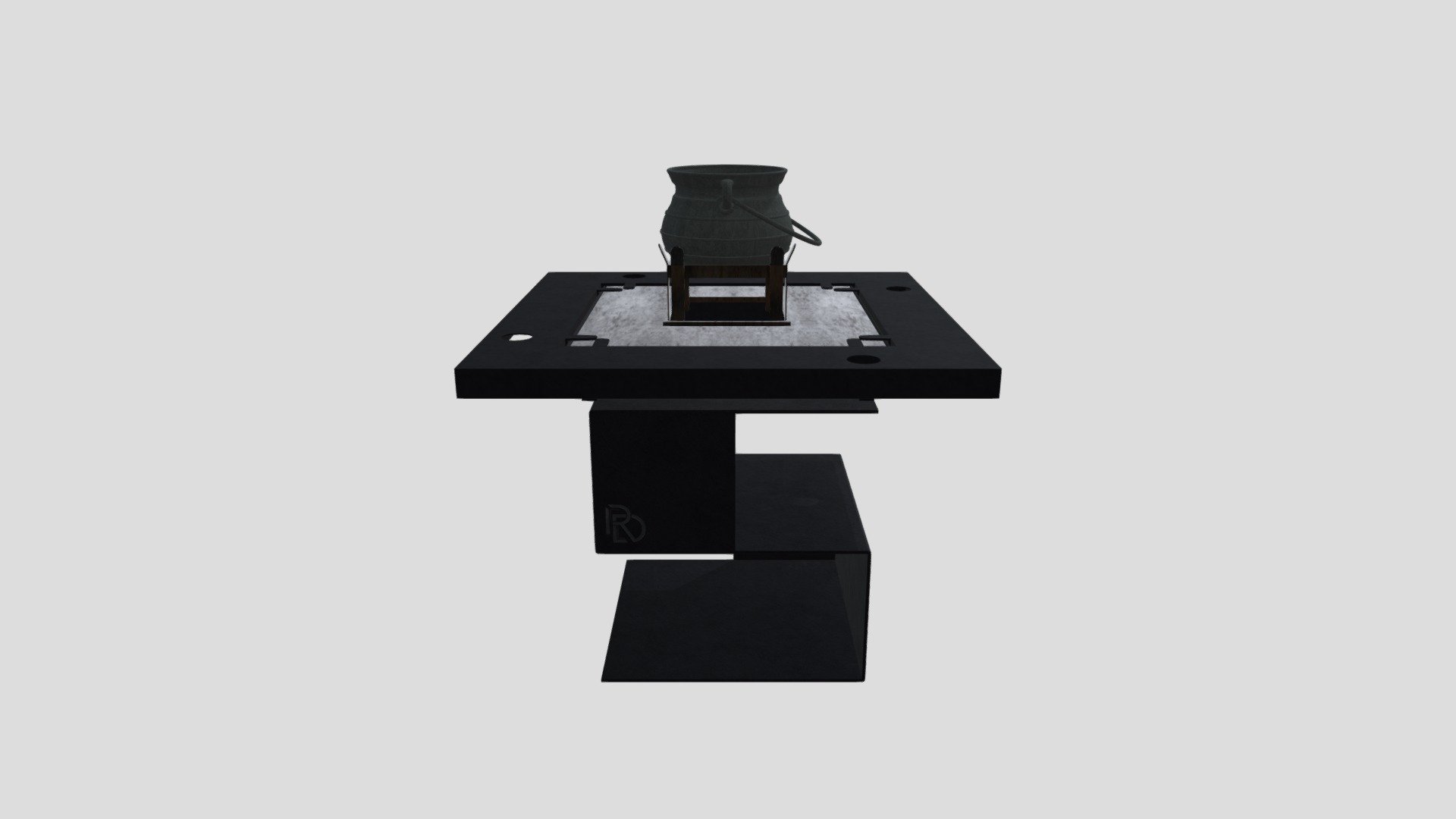 Ubantu BBQ/Braai Design 5 - 3D model by @Relentlessdesigns ...