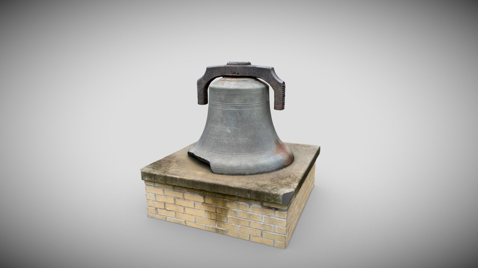 Assistance Fire Company bell - Download Free 3D model by jmill [4475c12 ...