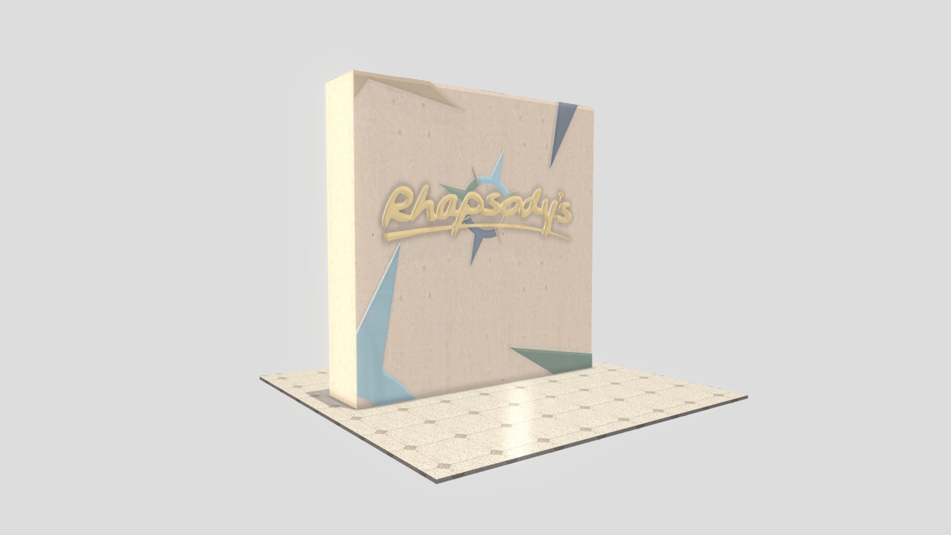 Rhapsody Backdrop - 3D model by Franky Monyatsi (@frankysydney ...