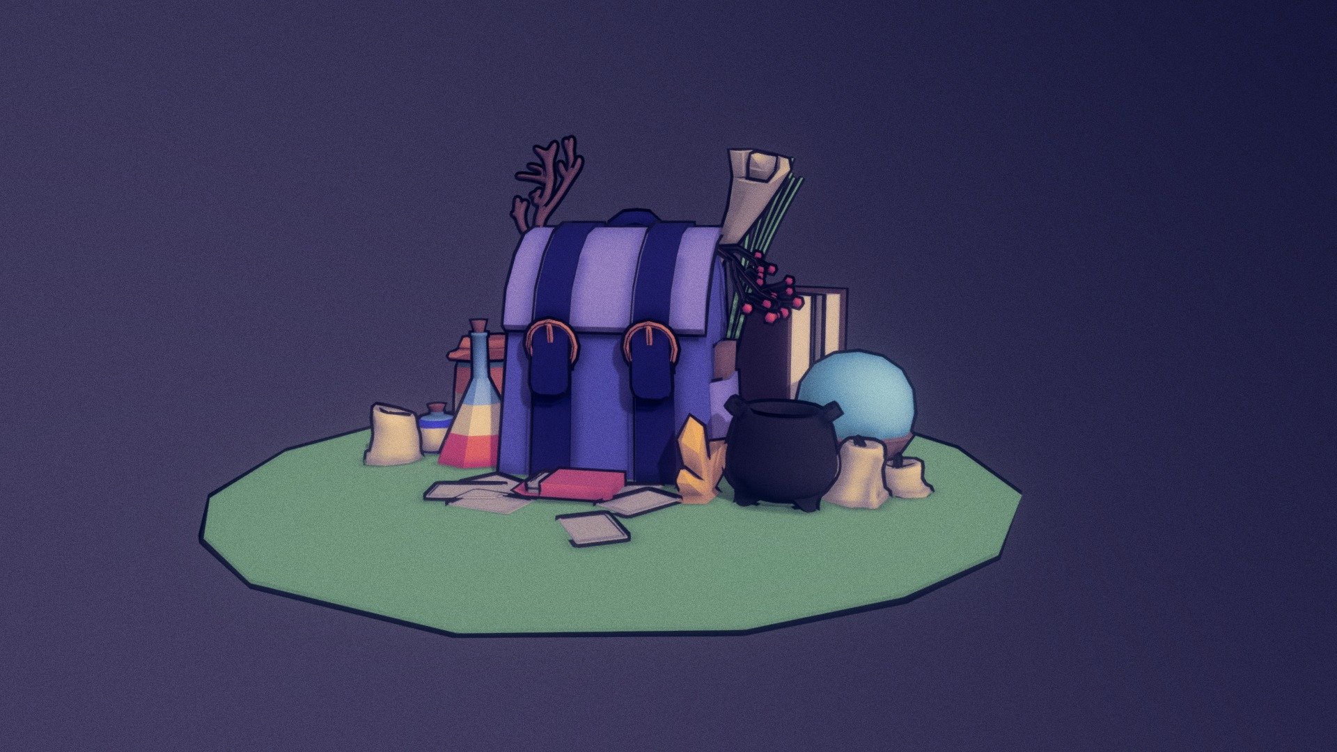 Witch Kit - 3D model by Emma-Lie Kamping (@Ellemieke25) [44764e2 ...