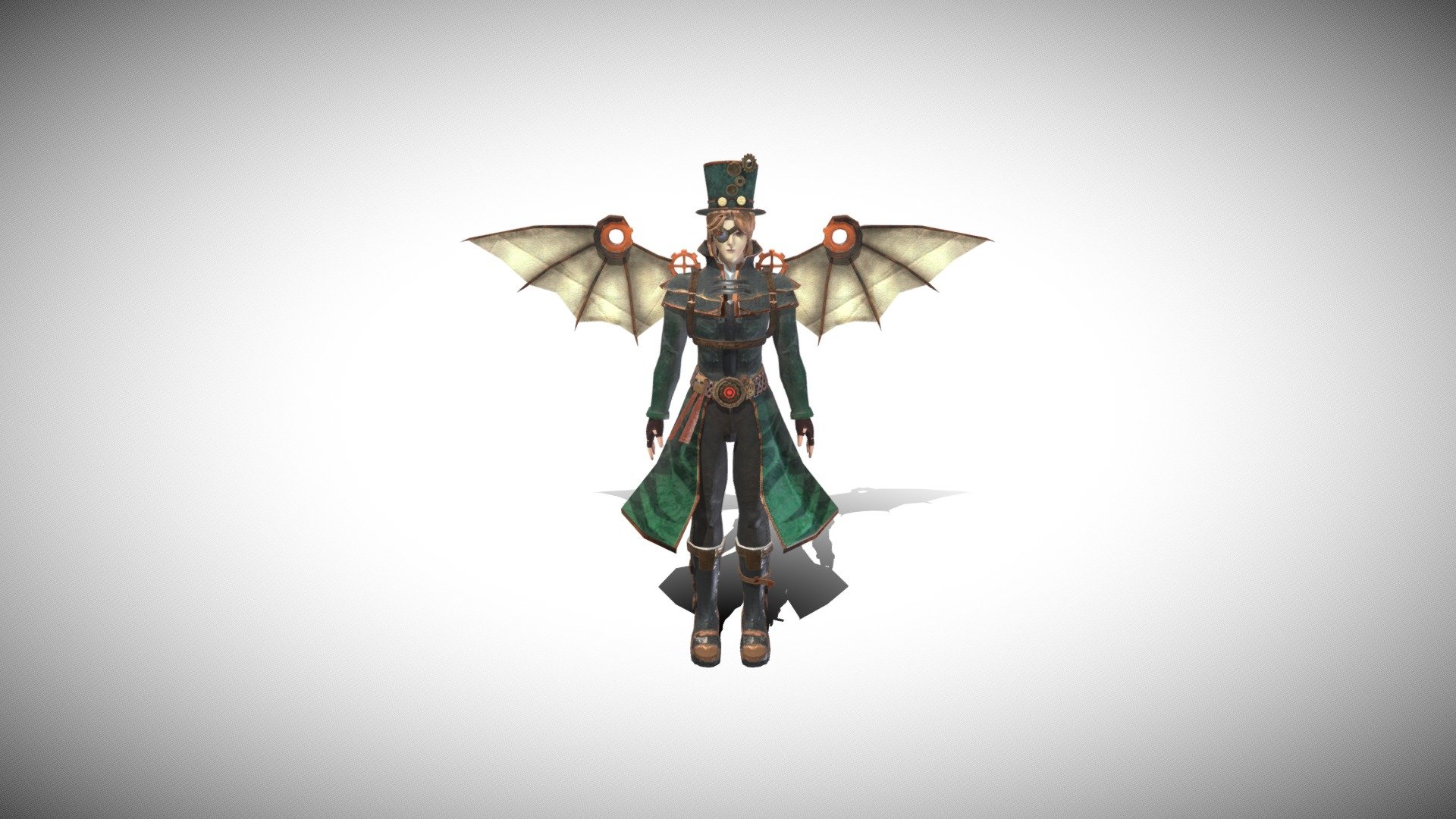 Loki Steampunk Model Turntable - 3D model by JaphethKiang [4476fa7 ...