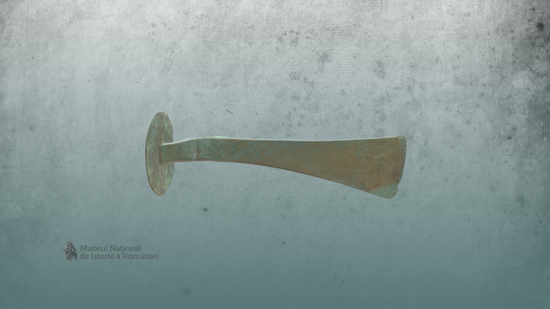 Topor cu disc, Apa (jud. Satu-Mare) - 3D model by Muzeul National de ...