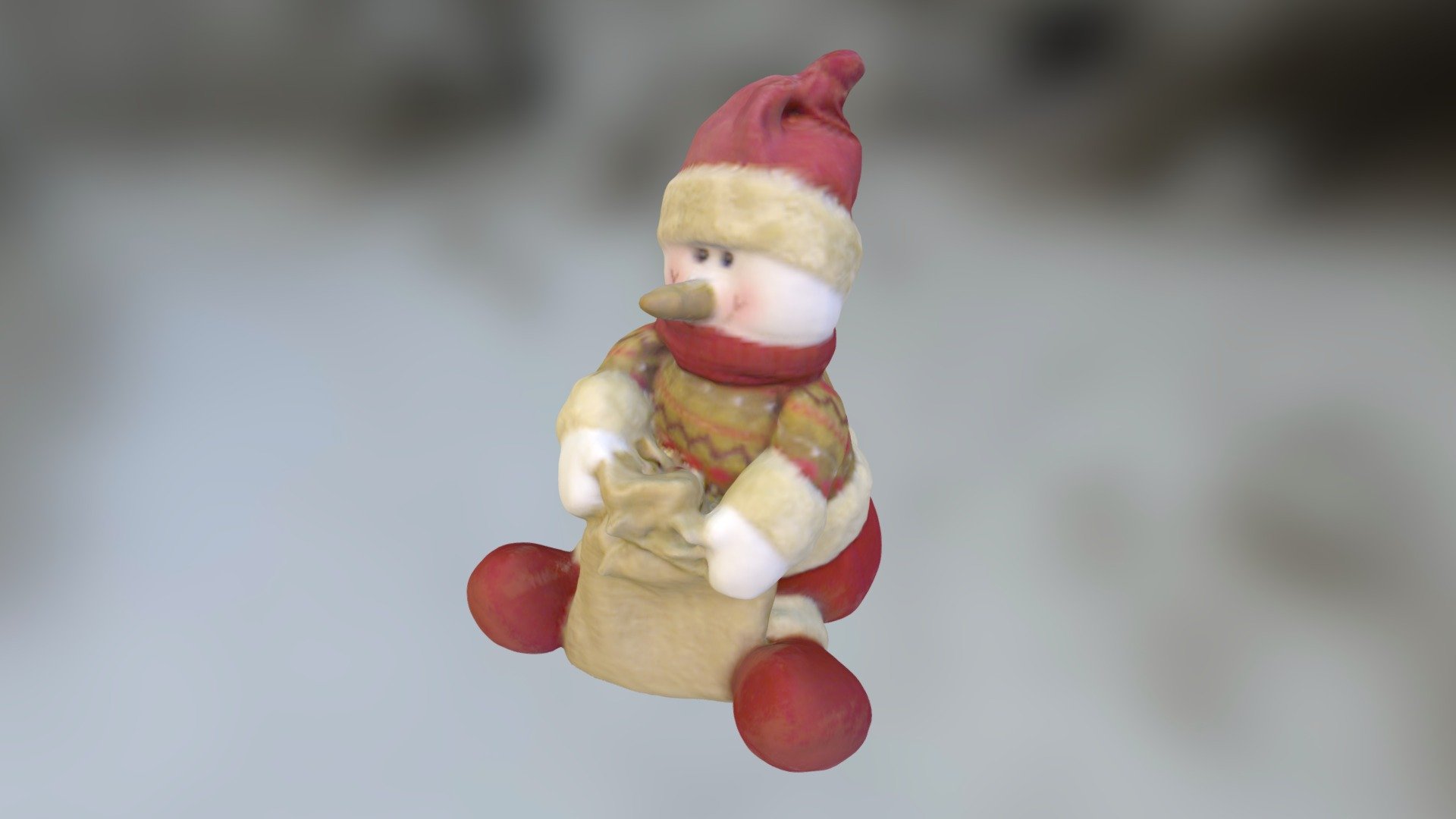 SenseObjects - Christmas Snowman - 3D model by S Square System Limited ...