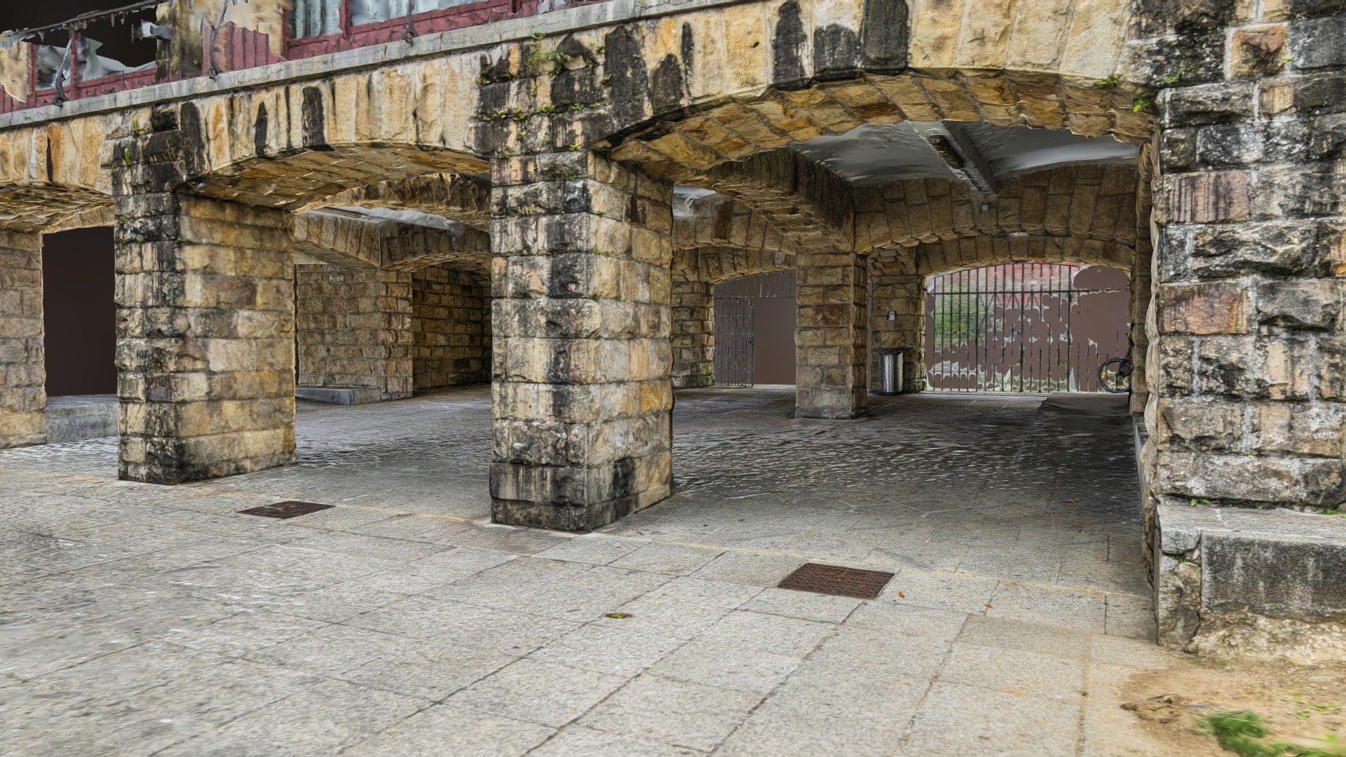 Stone arcade photogrammetry scan - Buy Royalty Free 3D model by Miguel ...