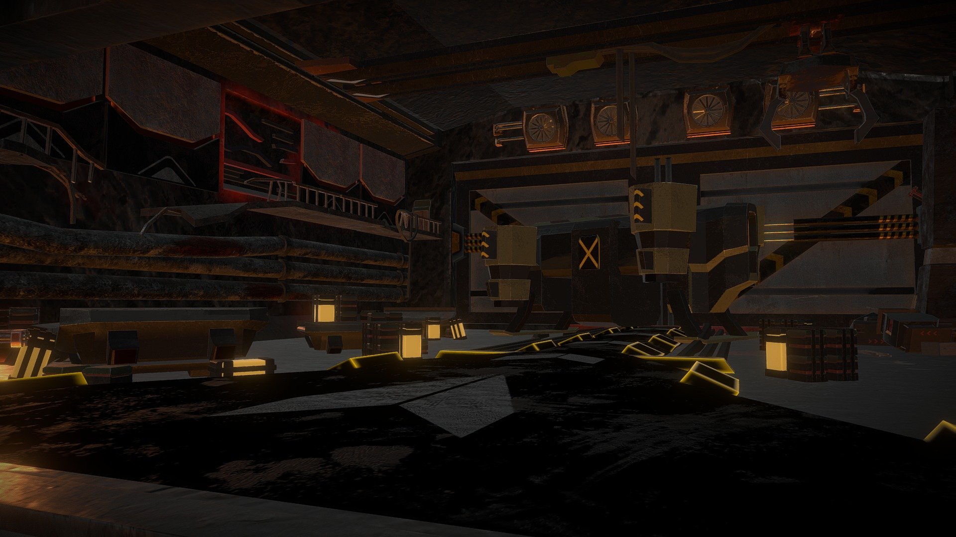 STORAGE ROOM - Download Free 3D model by r0ddo [447a52e] - Sketchfab