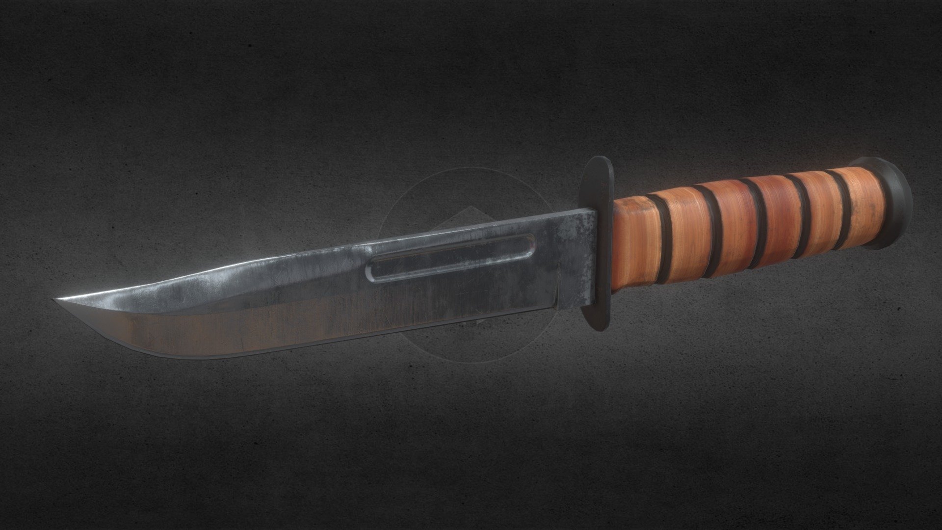 Knife Download Free 3d Model By Bao Duy Lyv [447b109] Sketchfab