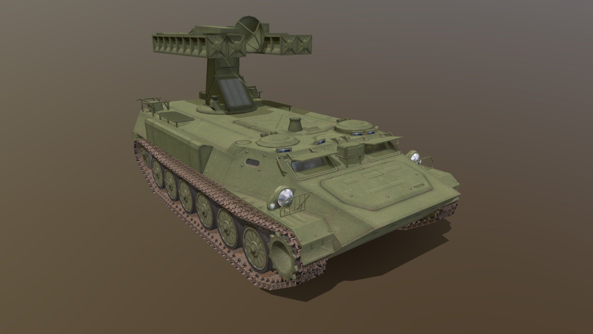 9K35 Strela-10 (SA-13 Gopher) - Download Free 3D model by 42manako ...