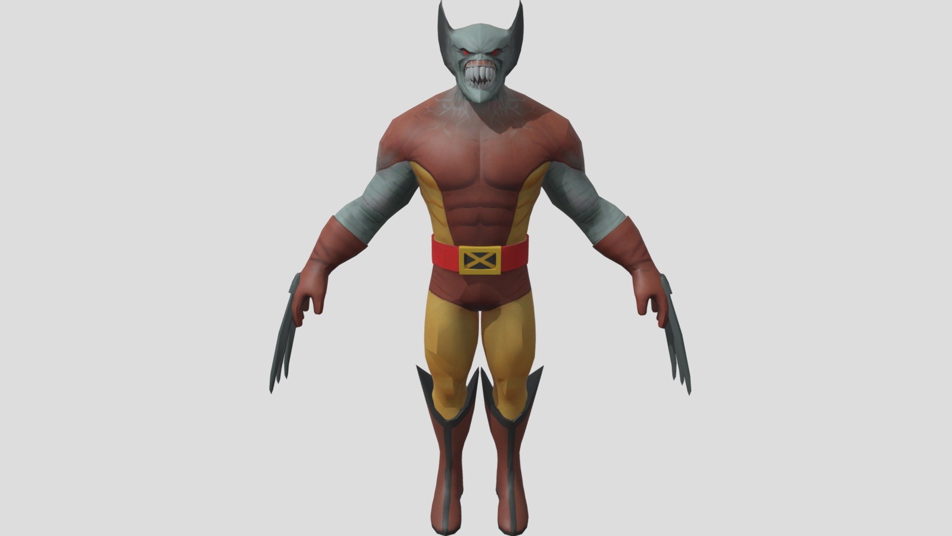 Wolverine (Brood) - Download Free 3D model by 3D MODELS (@3dworldz ...